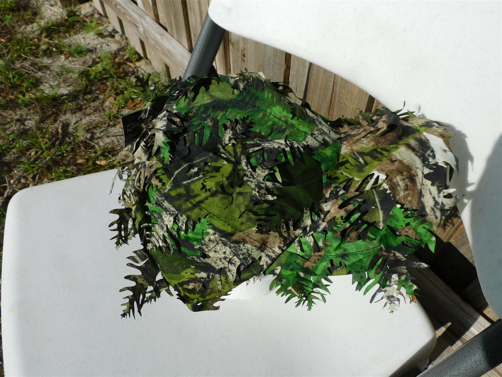 Mothwing 3D Leafy Camo Hat Cap Airsoft Sniper Woodsball Milsim Ghillie ...