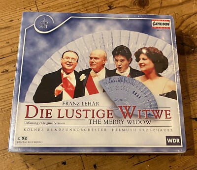 SEALED! Complete Opera CD The Merry Widow Franz Lehar 1999 2CDS | eBay