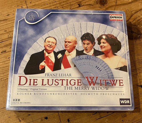 SEALED! Complete Opera CD The Merry Widow Franz Lehar 1999 2CDS | eBay