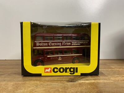 Corgi 469 Routemaster Bolton Evening News Bus Made in Great Britain ...