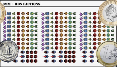Battletech Std Waterslide Decals - 3mm HBS Factions | eBay