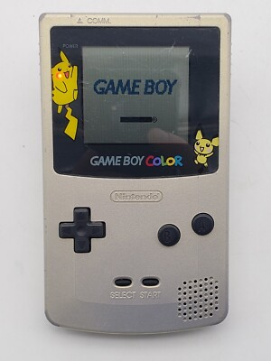 Nintendo GameBoy Color GBC Handheld System Pokemon Pikachu Gold Silver ...