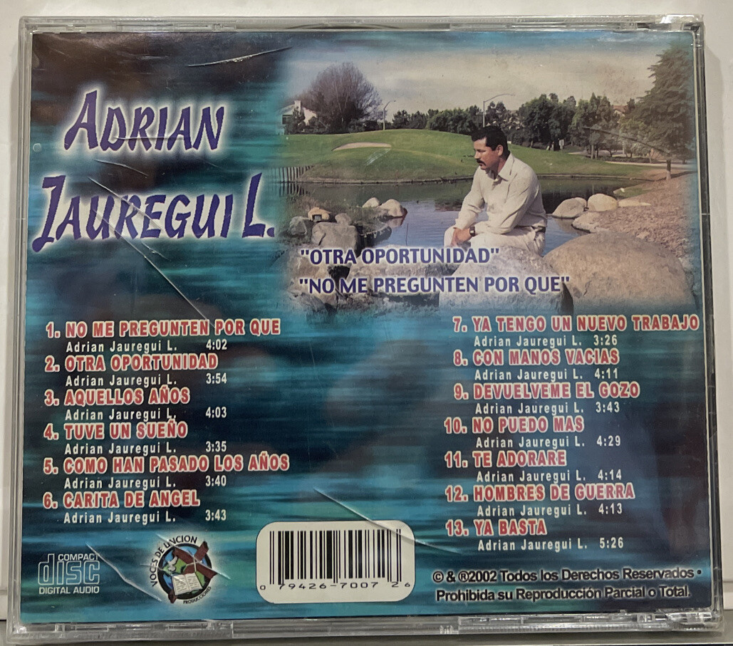Adrian Jáuregui L. Otra oportunidad | eBay