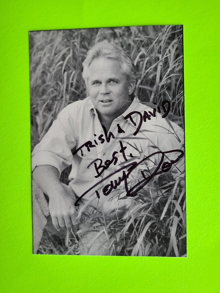 Tony Dow Signed, Autographed Photo 3.50 X 5.25 inch. Inscribed | eBay
