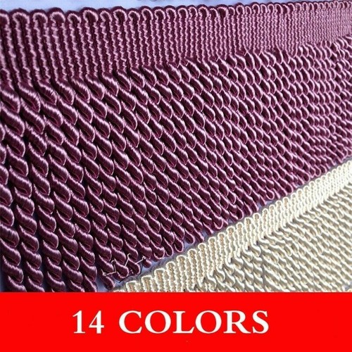 11M Twisted Rope Tassel Trim Bullion Fringe Sofa Bedding Braided ...