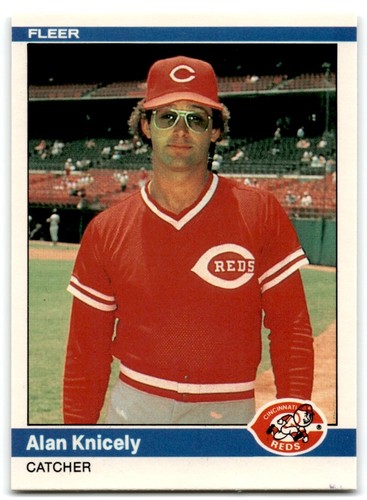 1984 Fleer Alan Knicely Cincinnati Reds #473 | eBay