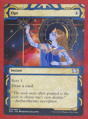 MTG Bling - Showcase - Opt - Strixhaven: Mystical Archives -i250 | eBay