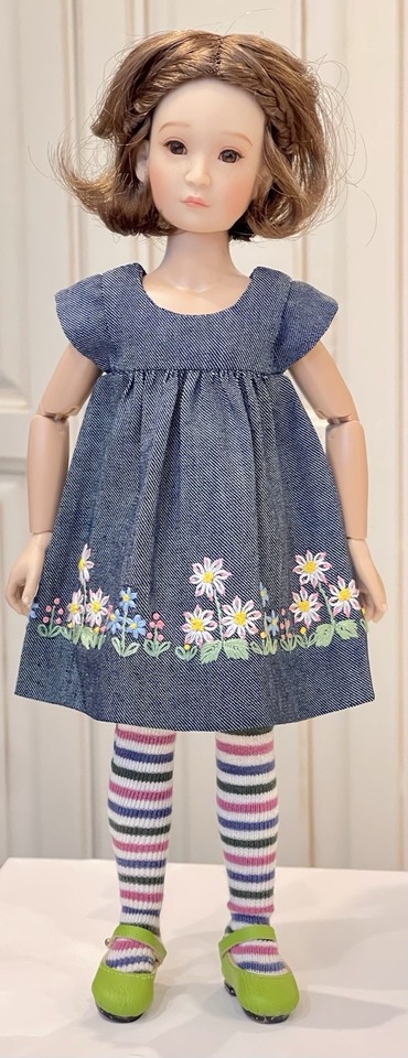 Boneka Embroidered Dress Tunic 4 12" Ruby Red Galleria In Motion LIA ...