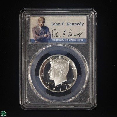 2017-S Kennedy Half Dollar Silver Proof PCGS PR69DCAM - Kennedy Label ...