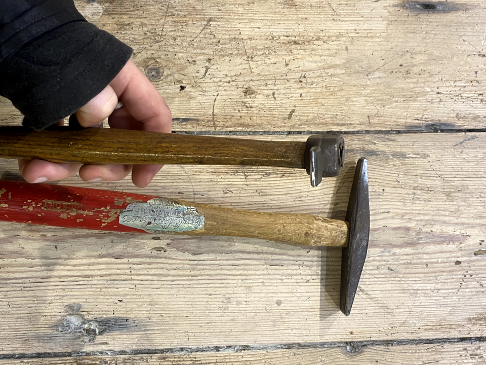 caulking hammers silversmithing metalwork blacksmith craft tools making ...