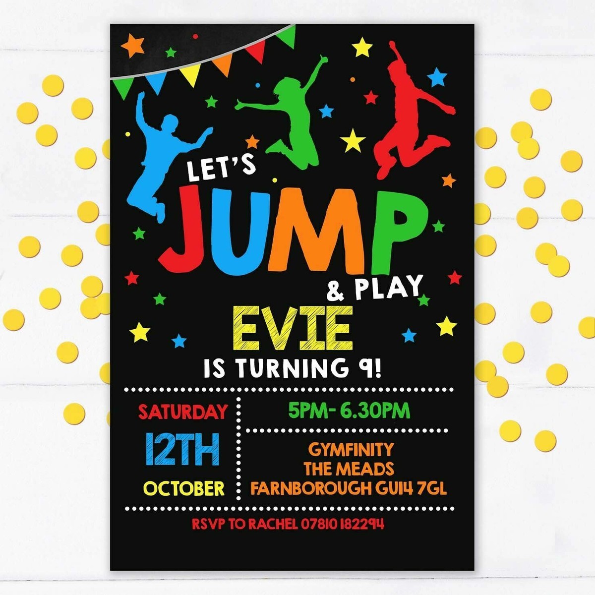 Jump Party Invitation Wording Bouncing Castle Kids Birthday Party