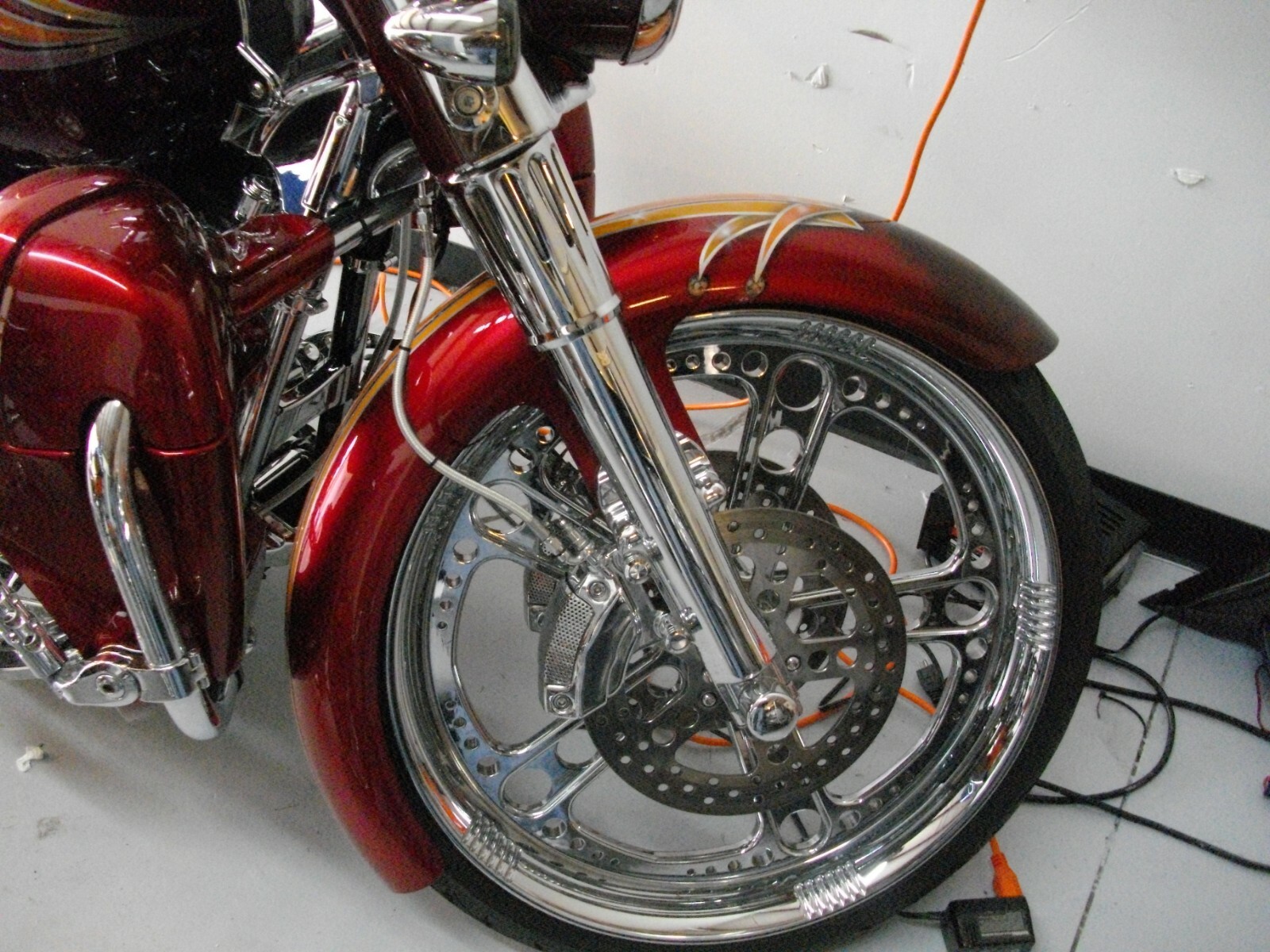 Harley davidson 21" fiberglass Wrap Around Fender. | eBay