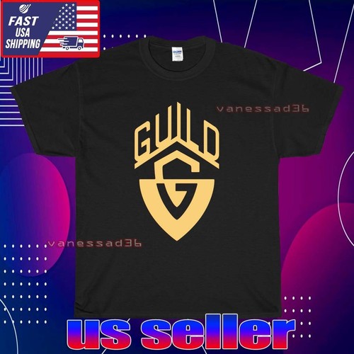 NEW SHIRT GUILD GUITARS LOGO UNISEX T-SHIRT FUNNY AMERICAN USA SIZE S ...
