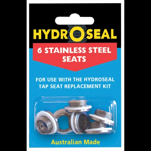 Hydroseal Stainless Steel Seats 6Pcs Tap Repair Kit | eBay