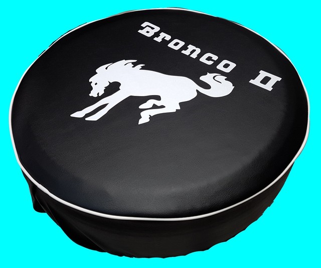 US Made SpareCover BLAK Series - 29-in - FORD Bronco II Heavy Vinyl ...