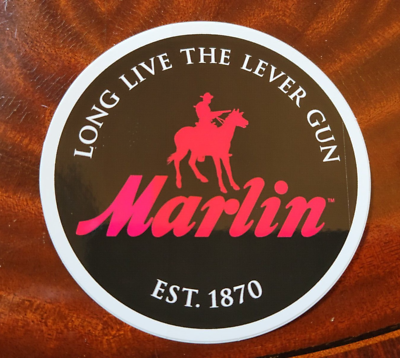 Marlin Firearms Vinyl Decal Bumper Window Safe Sticker 3 1/2" Ruger | eBay
