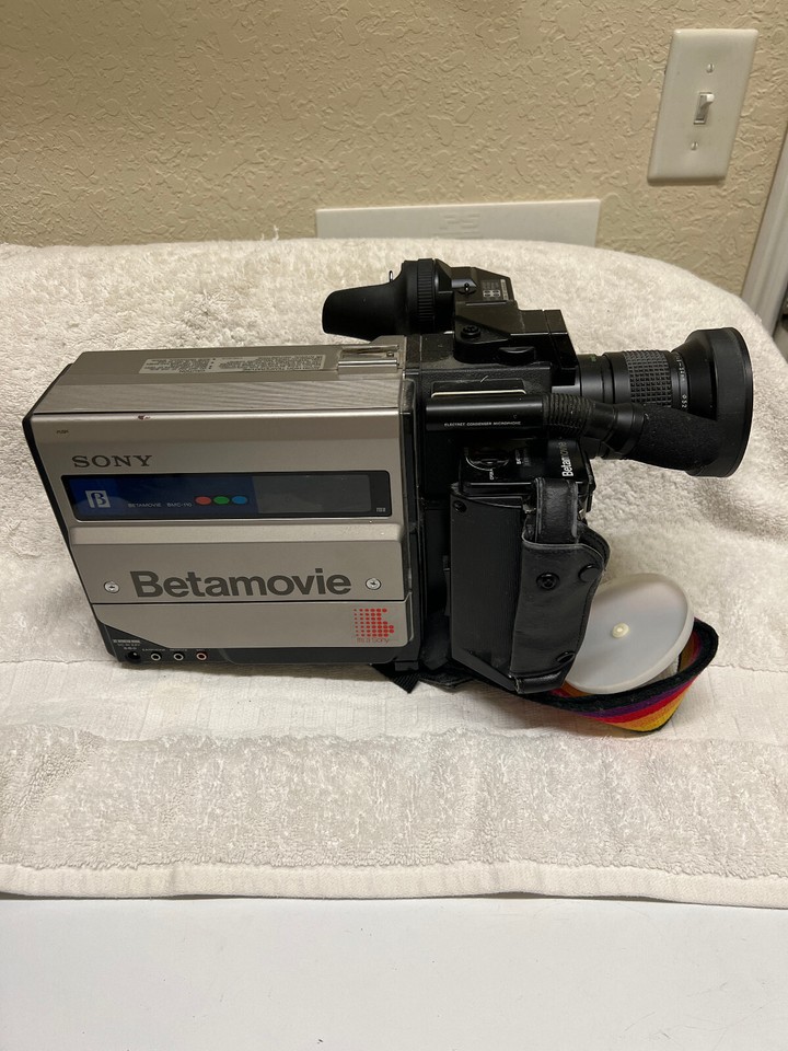Sony BetaMovie BetaMax BMC 110 Camcorder Vintage 1980's | eBay