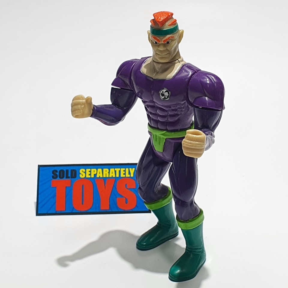 Vtg Double Dragon SICKLE original 1993 TYCO purple action figure ...