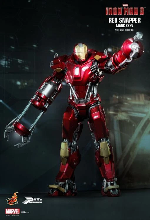 Red Snapper Iron Man Figure