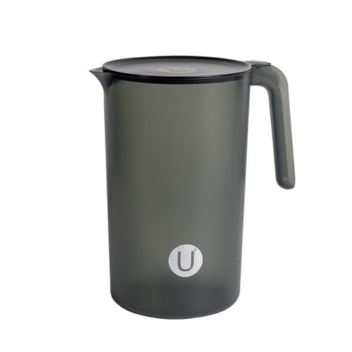 2500ML Plastic Pitcher w/Lids Large Capacity Ergonomic Handles Water ...