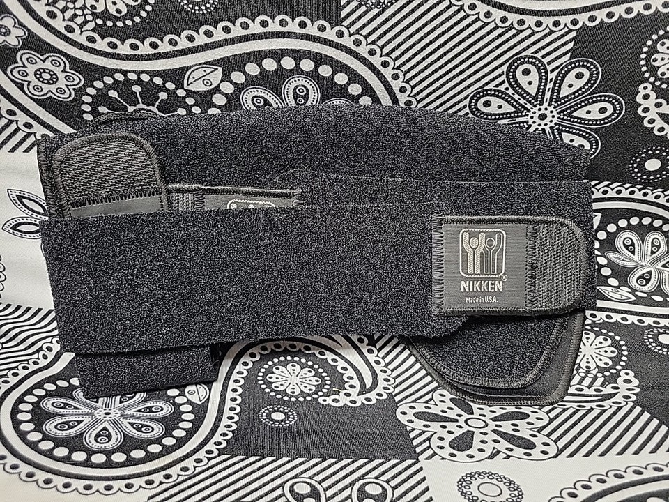 NIKKEN ELASTOMAG EQL-FIR MAGNETIC SHOULDER WRAP" SIZE Small #1697 WITH ...