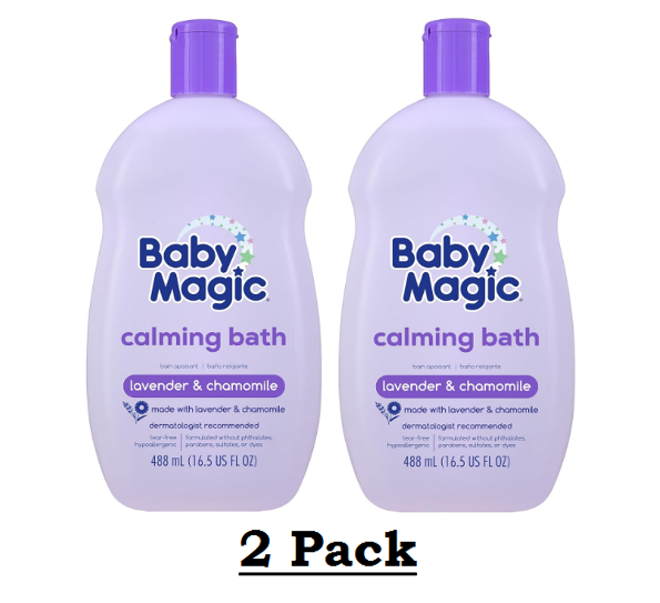 Baby Magic Calming Baby Bath, 16.5 Fl Oz,(Select Your Pack) | eBay