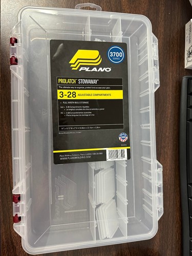 Plano 3700 Series Prolatch Stowaway 3-28 Adjustable Compartments ~ FREE ...