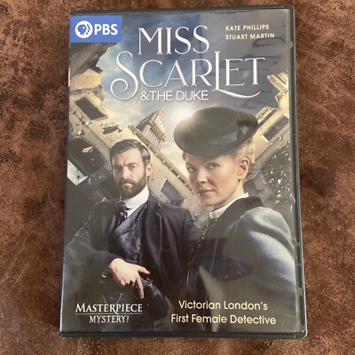 Masterpiece Mystery!: Miss Scarlet and the Duke (DVD, 2 DISC, 2020 ...