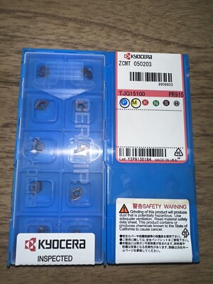 KYOCERA CARBIDE INSERTS ZCMT 050203 PR915 QUANTITY 10 INSERTS | eBay
