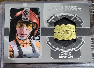 2020 Topps Star Wars Masterwork #/99 John D Branon Dog Tag Medallion DT ...