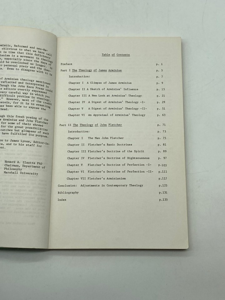 The Arminian Arm Of Theology The Theologies of John Fletcher, First ...