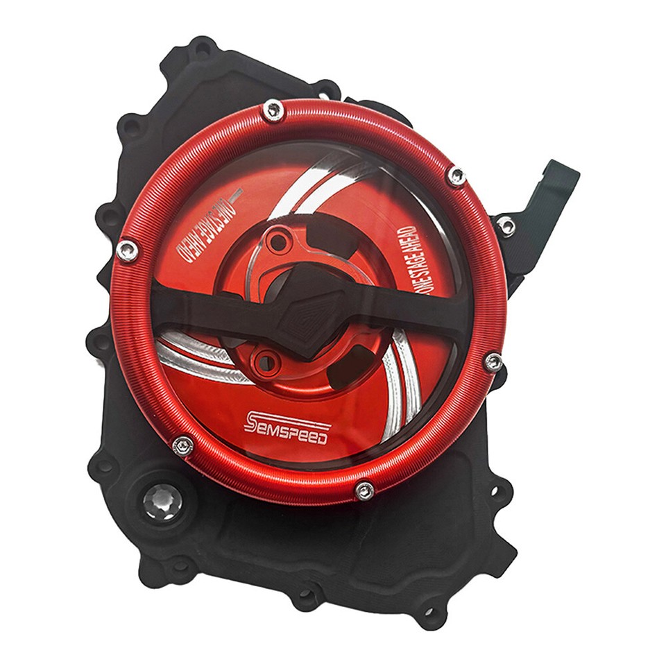 CNC Aluminum Transparent Engine Clutch Cover Protector for CFMOTO 675SS ...