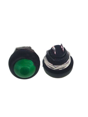10Pcs Green 12mm Waterproof Momentary ph button for switch PBS-33B | eBay
