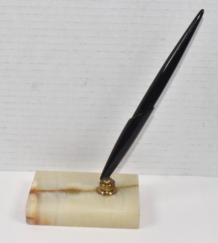 Vintage Parker 51 Fountain Pen Desk Set with Marble Base | eBay