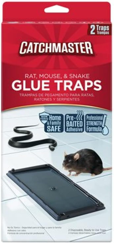 Na 402 Baited Rat, Mouse and Snake Glue Traps Professional St, Natural ...