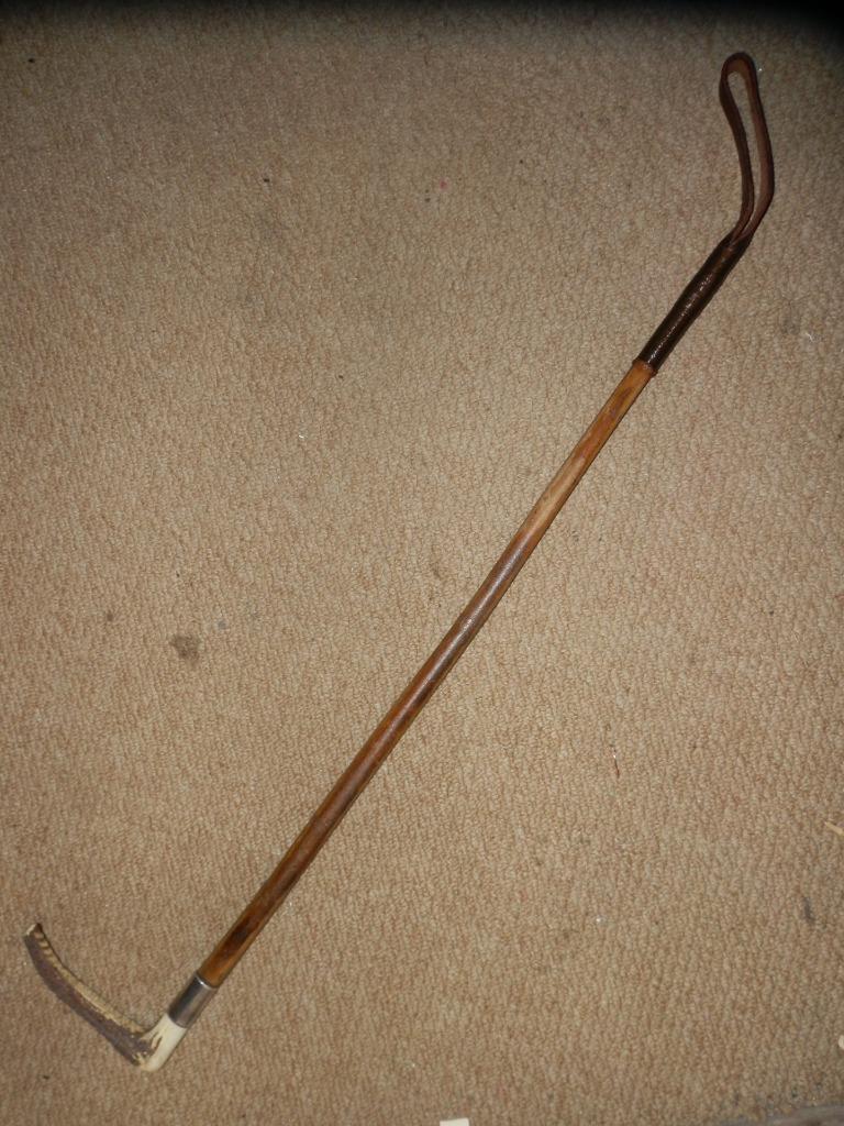 Edwardian Hallmarked Silver 1903 PIZZLE Shaft BULLS PENIS Hunt Whip By ...