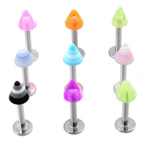 Labret Lip Rings WHOLESALE Spike & ball Lot 10 50 100 g | eBay
