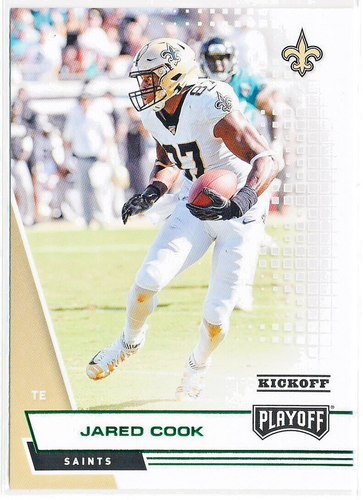 2020 Panini Playoff - Jared Cook - New Orleans Saints - KICKOFF - #136 ...