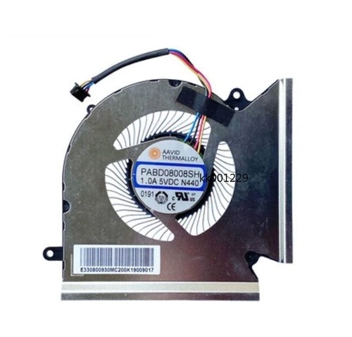 CPU GPU Cooling Fan DC5V 1.0A PABD08008SH N440 N441 For MSI GE66 GP66 ...