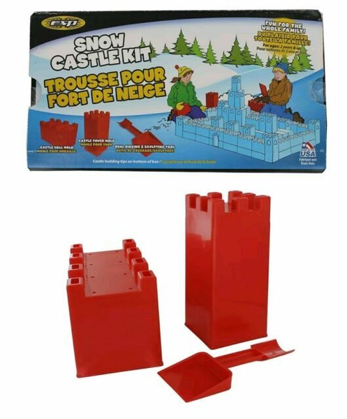 53020 53020ct ESP Emsco Group Snow Castle Kit 2 Molds Wall Tower ...