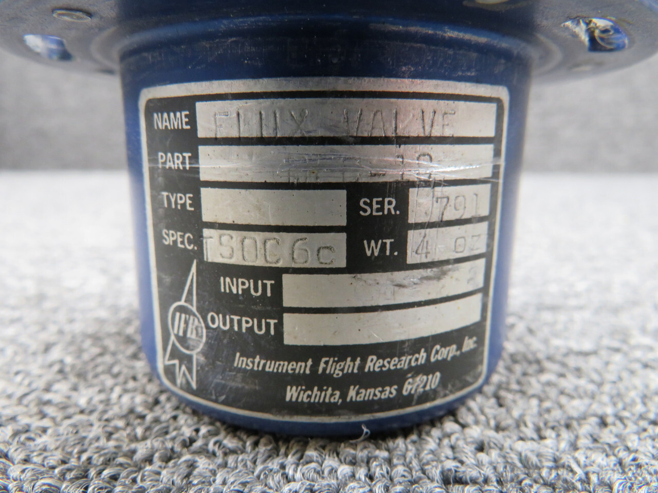 Instrument Flight Research Corp Flux Valve | eBay