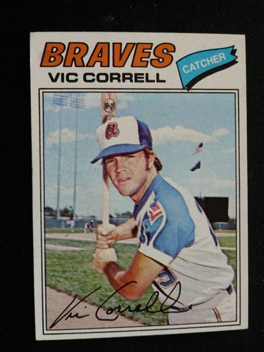 1977 Topps Baseball Card # 364 Vic Correll - Atlanta Braves | eBay