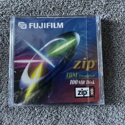 Zip Disk FujiFilm IBM Formatted 100 MB New Sealed | eBay