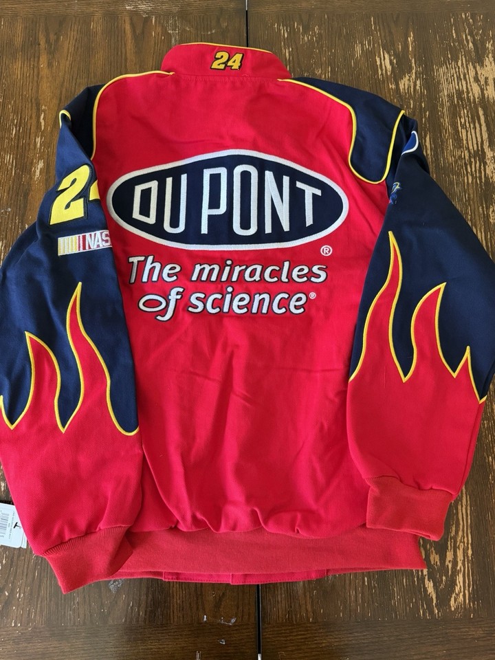 Jeff Gordon JH Design Red DuPont Twill Driver Uniform Jacket - Size M ...