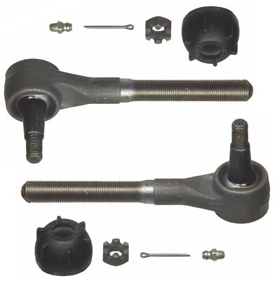Pair Set 2 Outer Moog Steering Tie Rod Ends For Buick Chevy Oldsmobile ...