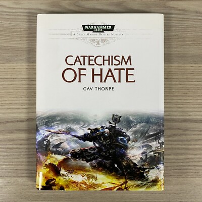 CATECHISM OF HATE HARDBACK NOVELLA LIMITED EDITION WARHAMMER 40K GAV ...