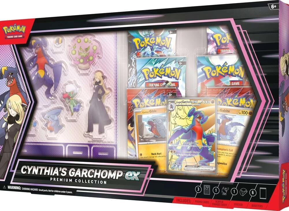 *Sealed Cynthia's Garchomp ex Premium Collection Box* Pokemon | eBay