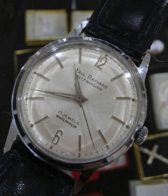 1950'S MENS "PAUL RAYNARD" SELFWINDING AUTOMATIC 17 JEWELS SWISS WRIST ...