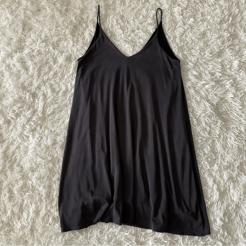 Aritzia Brand Talula Gray A-Line Casual Minimalist Swing Dress Size S ...