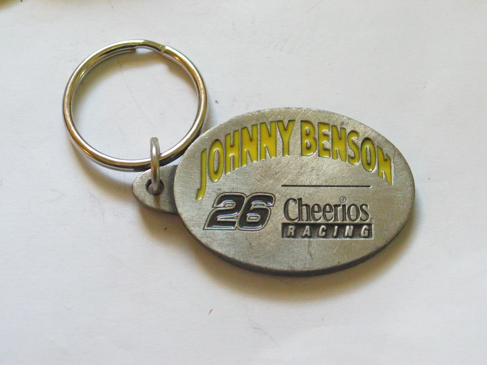 Jonny Benson Cheerios Racing Keychain | eBay